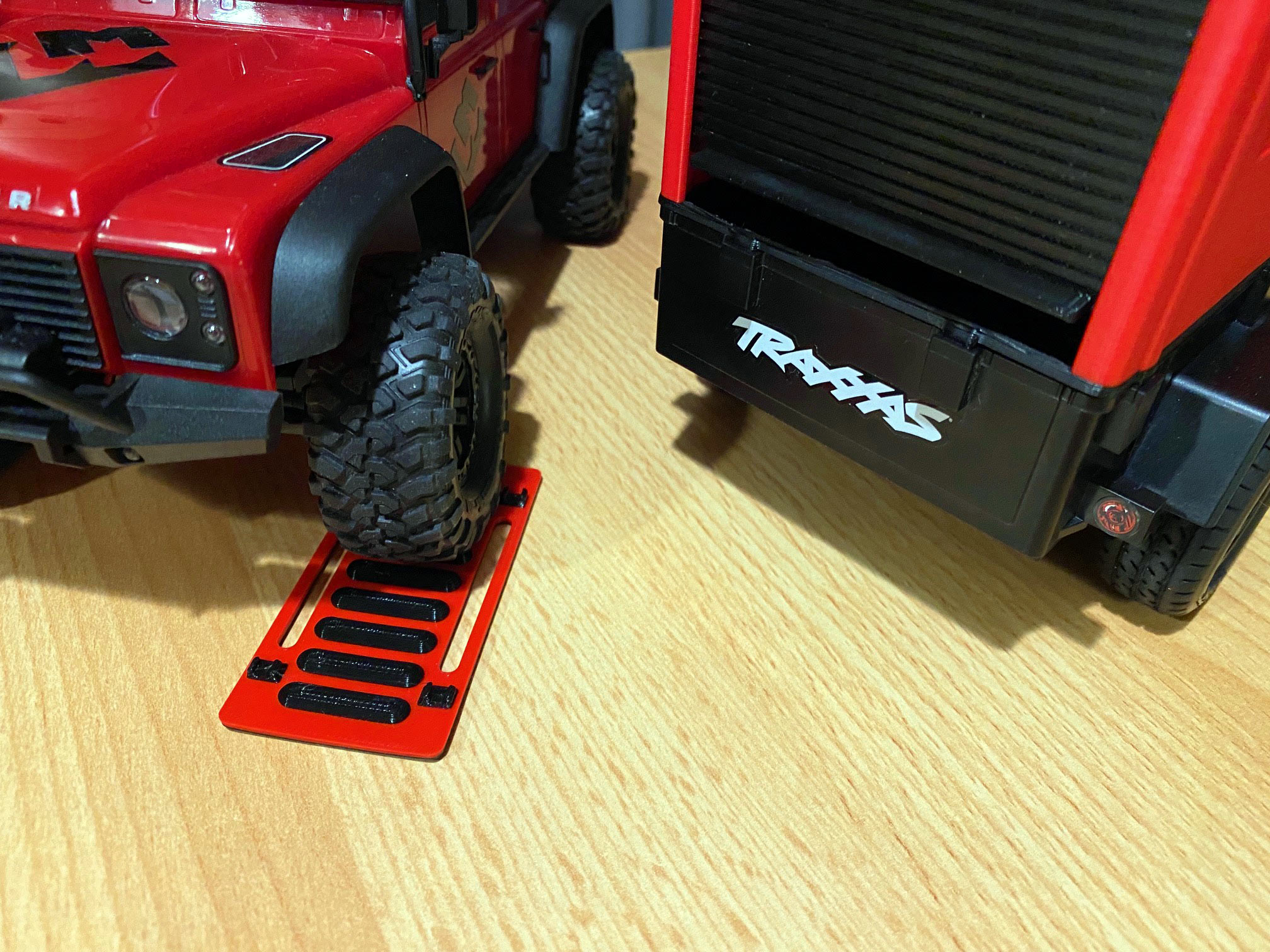 UPGRADE SET for Traxxas TRX-4M incl. trailer body & cage, stands ...