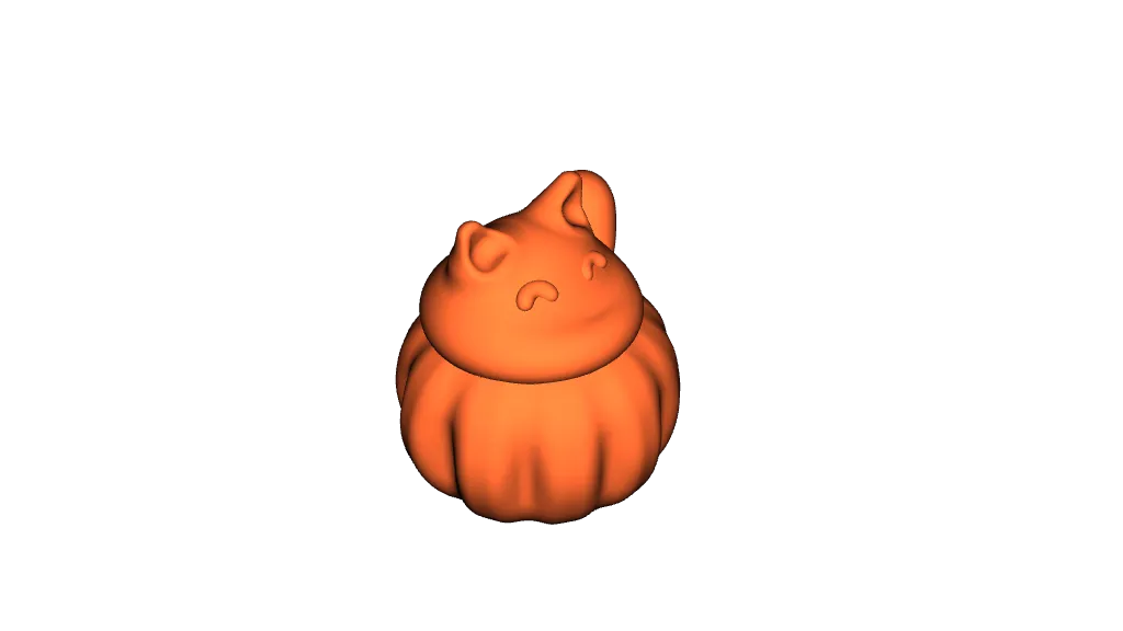 pumpkin cat by Mr_lemon | Download free STL model | Printables.com