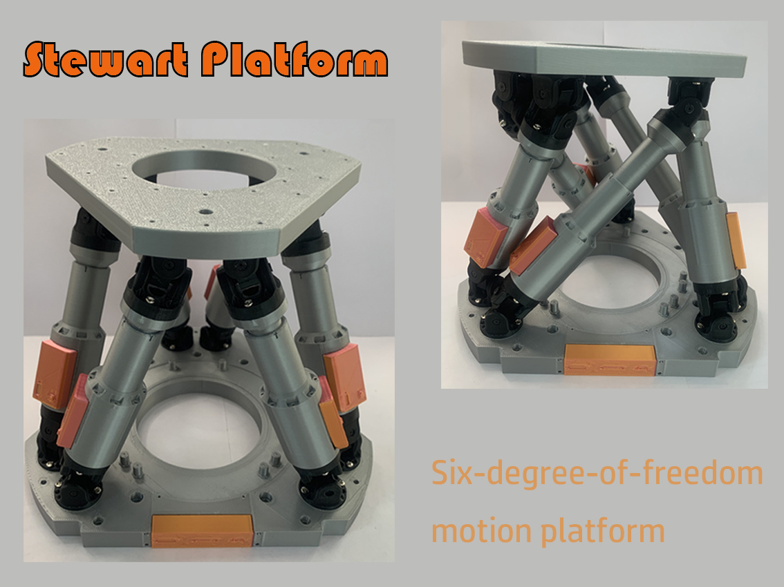 Stewart Platform by woohng | Download free STL model | Printables.com