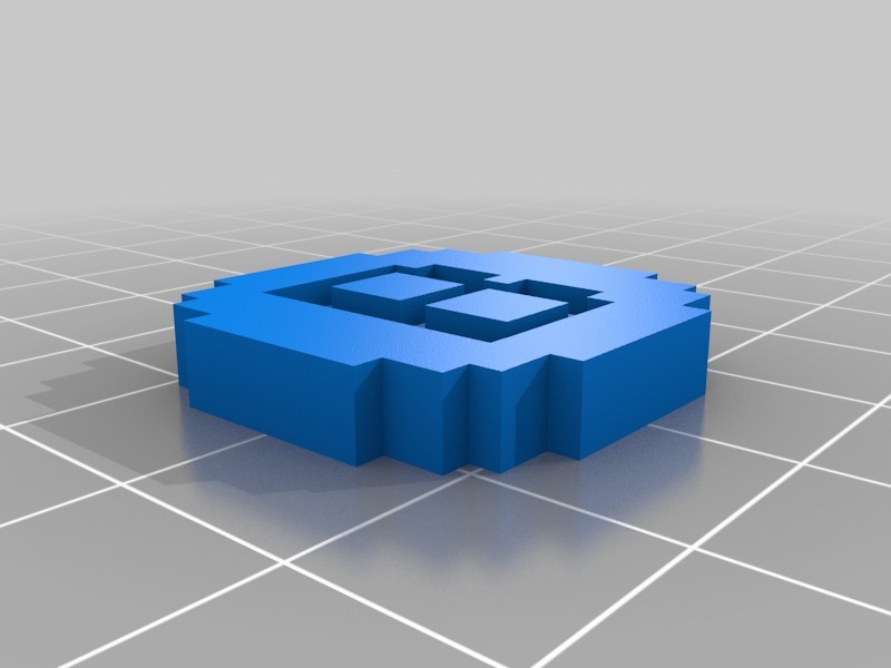 8-Bit Bitcoin by dowhilegeek | Download free STL model | Printables.com