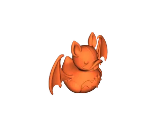 Halloween Bat Duck by Atro | Download free STL model | Printables.com