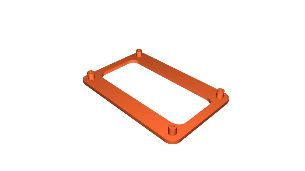 Stronger AM4 CPU Cooler Backplate by chrismin13 | Download free STL ...