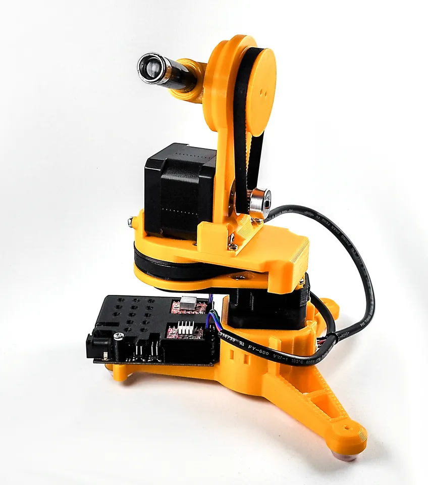 Laser Pointer Robot Remotelly Controlled Arduino Python Control App Extras By Jjrobots