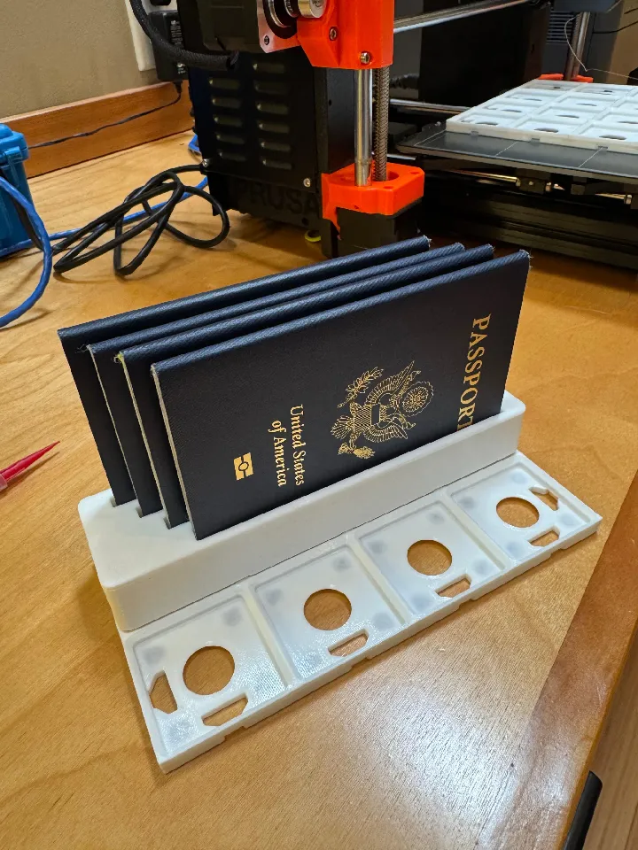Gridfinity Family Passports Holder by snackenthusiast | Download free ...