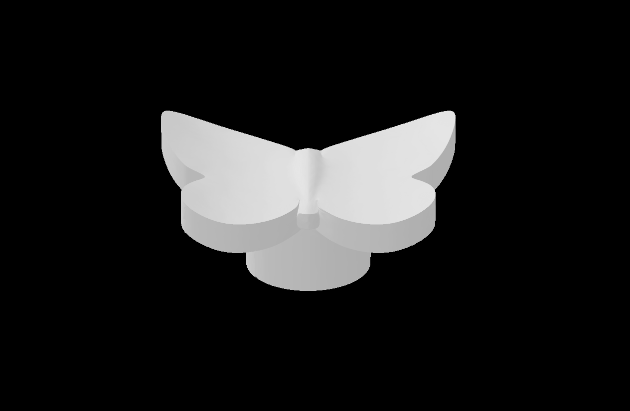 Lego Compatible (80674.dat) Animal Butterfly with Stud Tube by thall72 ...