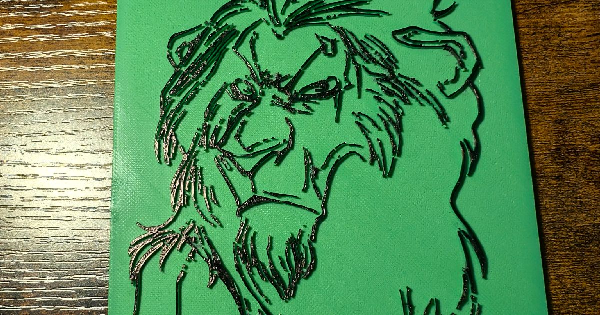 Scar - The Lion King Art von Missingno. | Kostenloses STL-Modell ...