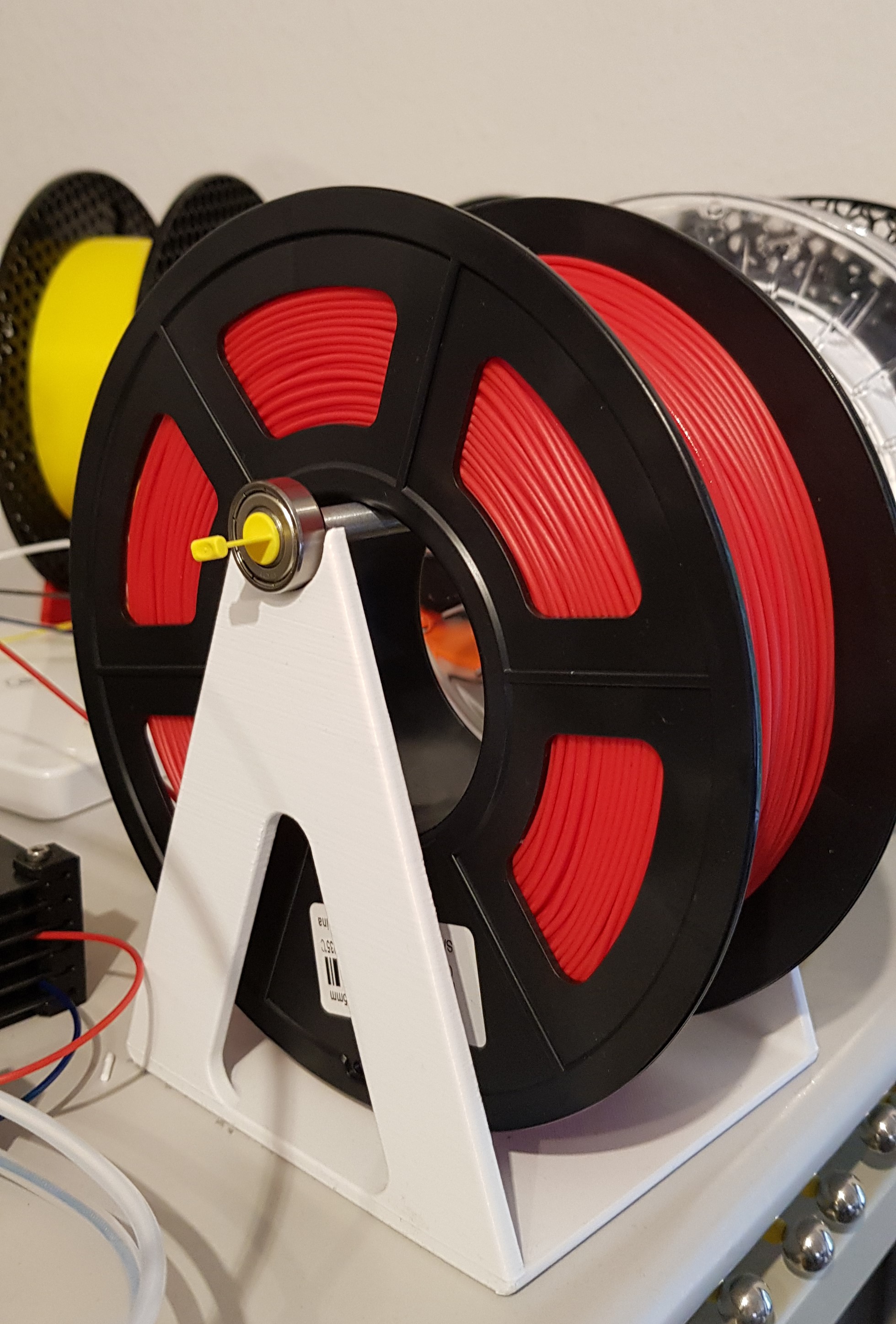 Roll holder Spool holder by GST | Download free STL model | Printables.com