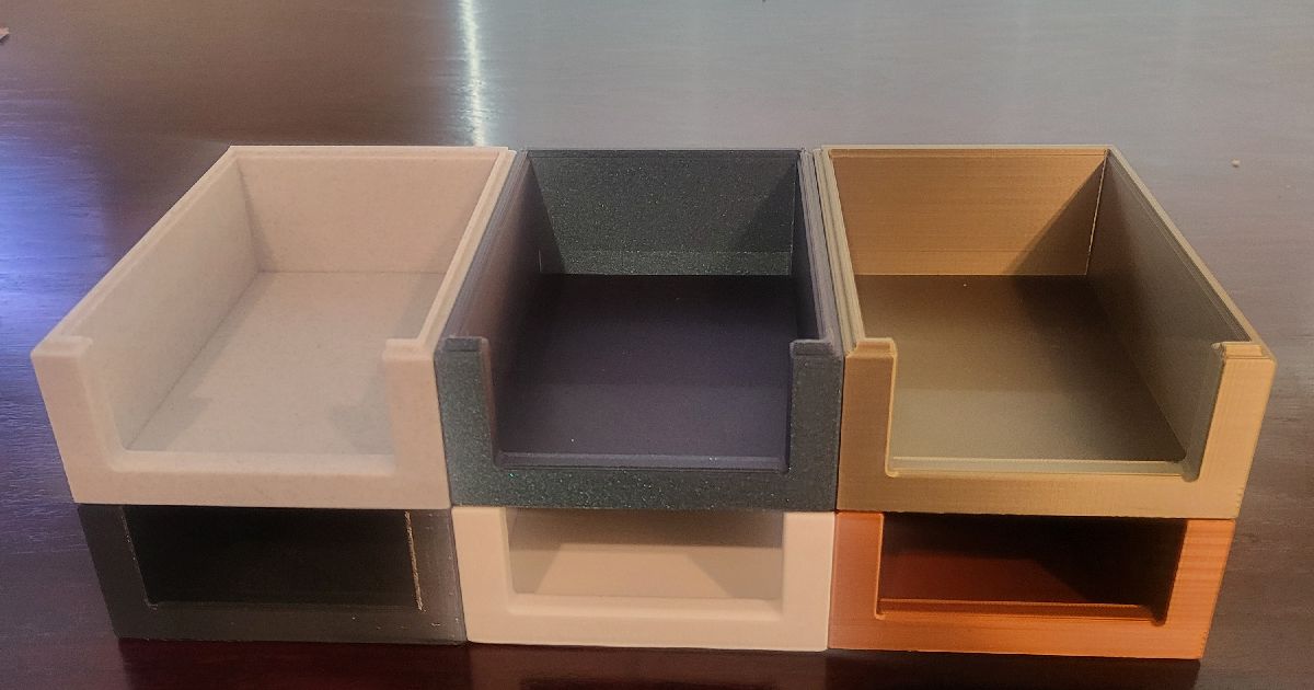 Sturdy Stackable Box by Zazi Angel | Download free STL model ...