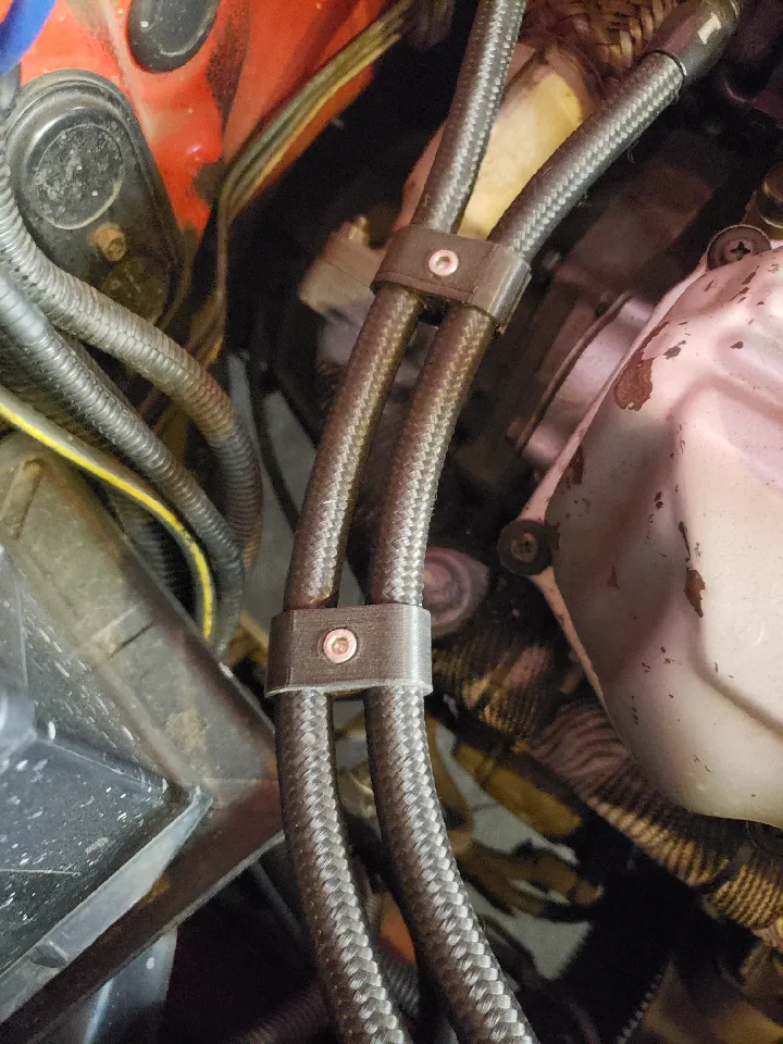 -6 an hose spacer by Tyler Nield | Download free STL model | Printables.com