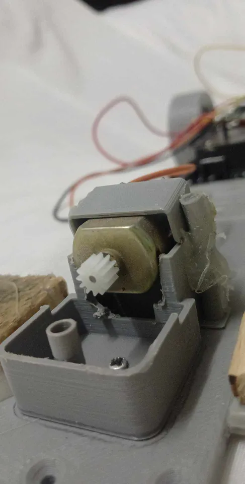 a DC motor support by ryan zouaoui | Download free STL model ...