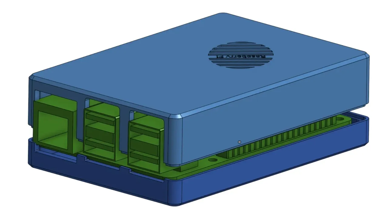 Raspberry pi 3b Enclosure by Schlumpf | Download free STL model ...