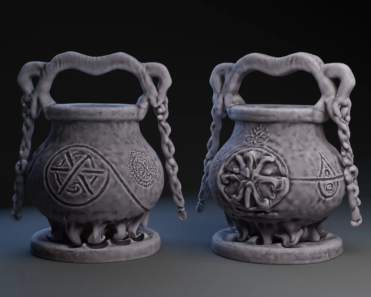 Witches Cauldron by Peter Farell | Download free STL model | Printables.com
