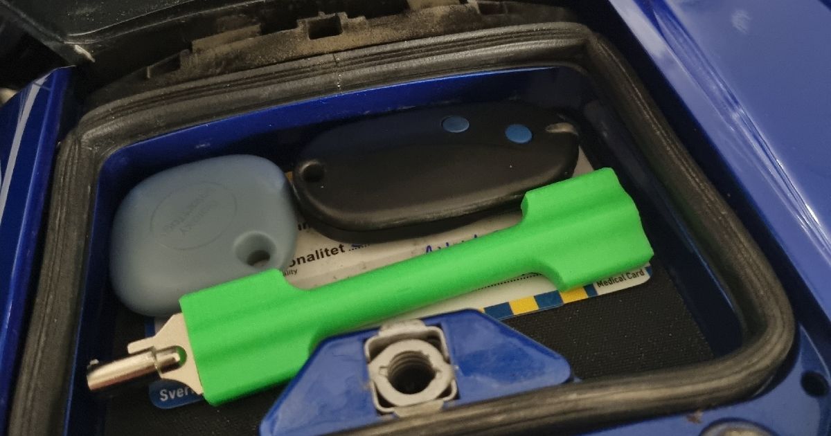 DMD-T865X key extension by Anders Markoff | Download free STL model ...