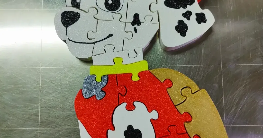 Puzzle Paw Patrol - Marshall (numbers and letters) by michal0082 ...