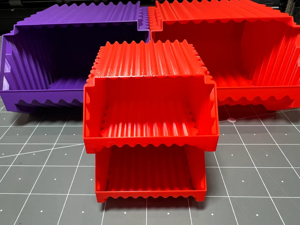 Stackable Storage Bin, Spiralized Vase Mode (re-upload) by Mr. Pewpy ...