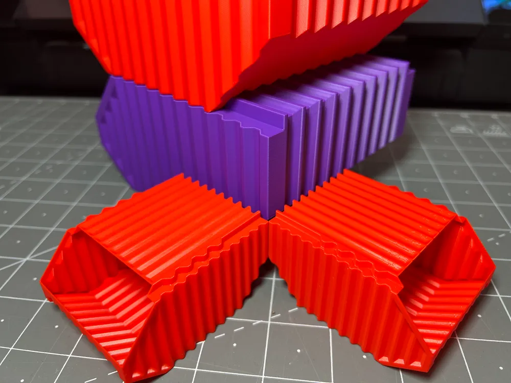 Stackable Storage Bin, Spiralized Vase Mode (re-upload) by Mr. Pewpy ...