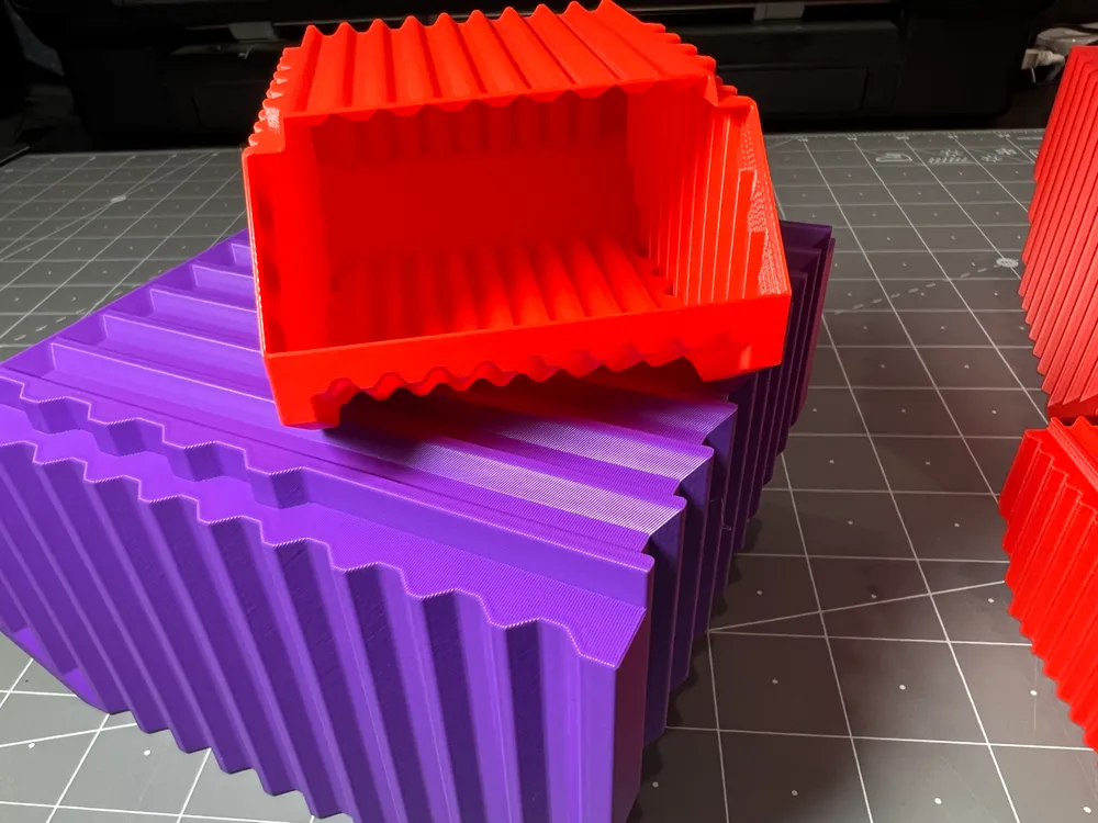 Stackable Storage Bin, Spiralized Vase Mode (re-upload) by Mr. Pewpy ...
