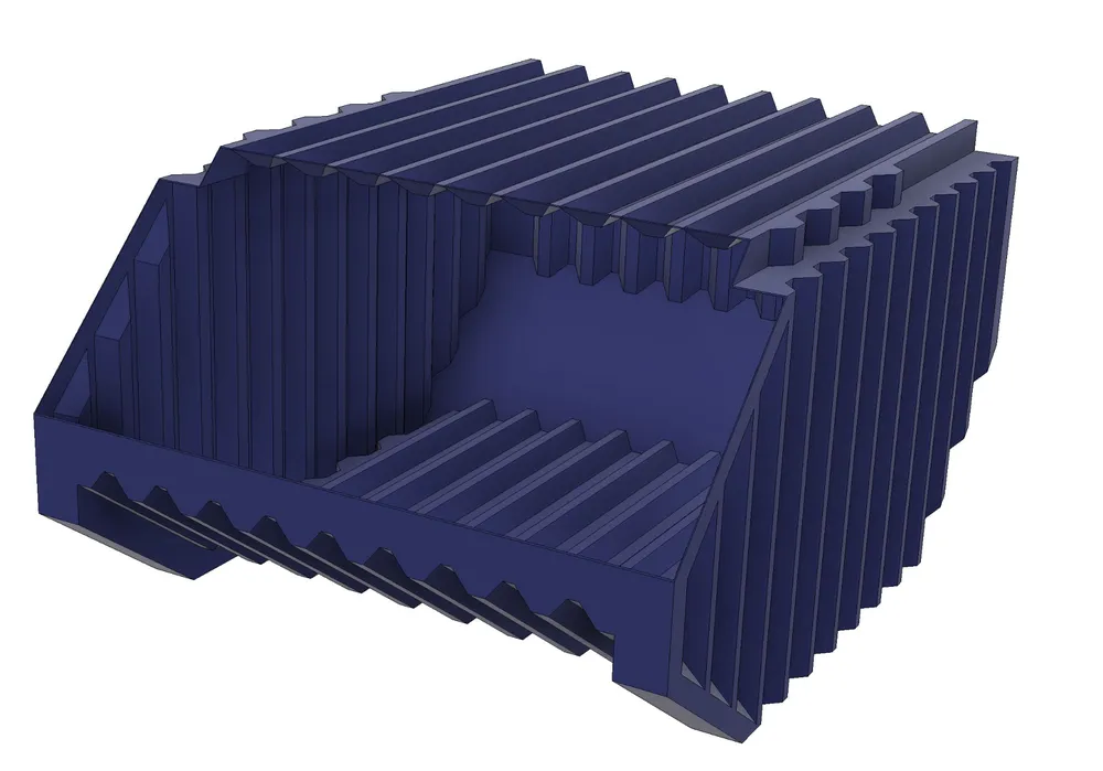 Stackable Storage Bin, Spiralized Vase Mode (re-upload) by Mr. Pewpy ...