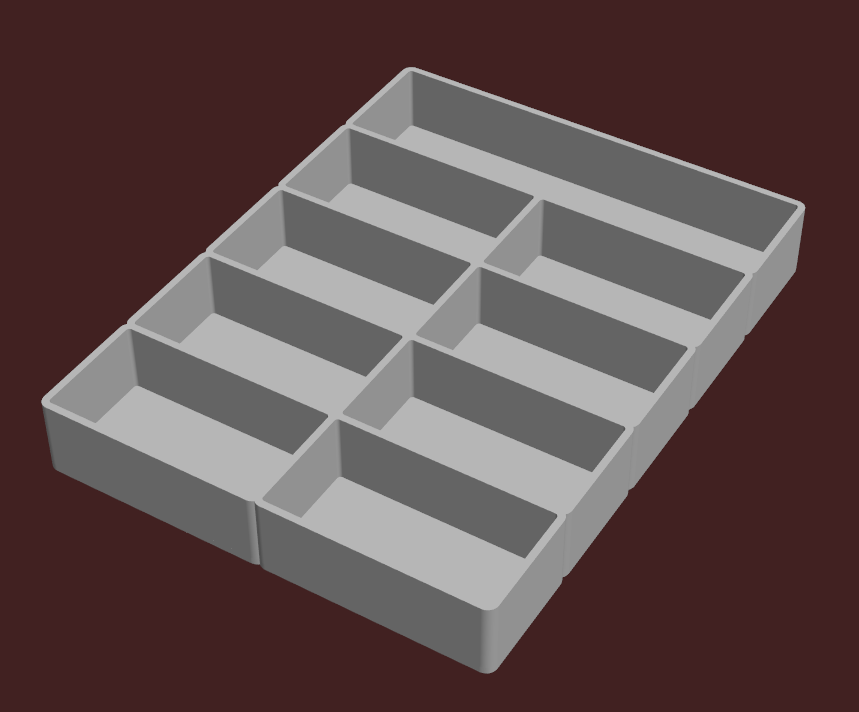 Bambu Spare Parts Boxes Organizer por DrakousIero | Descargar modelo ...