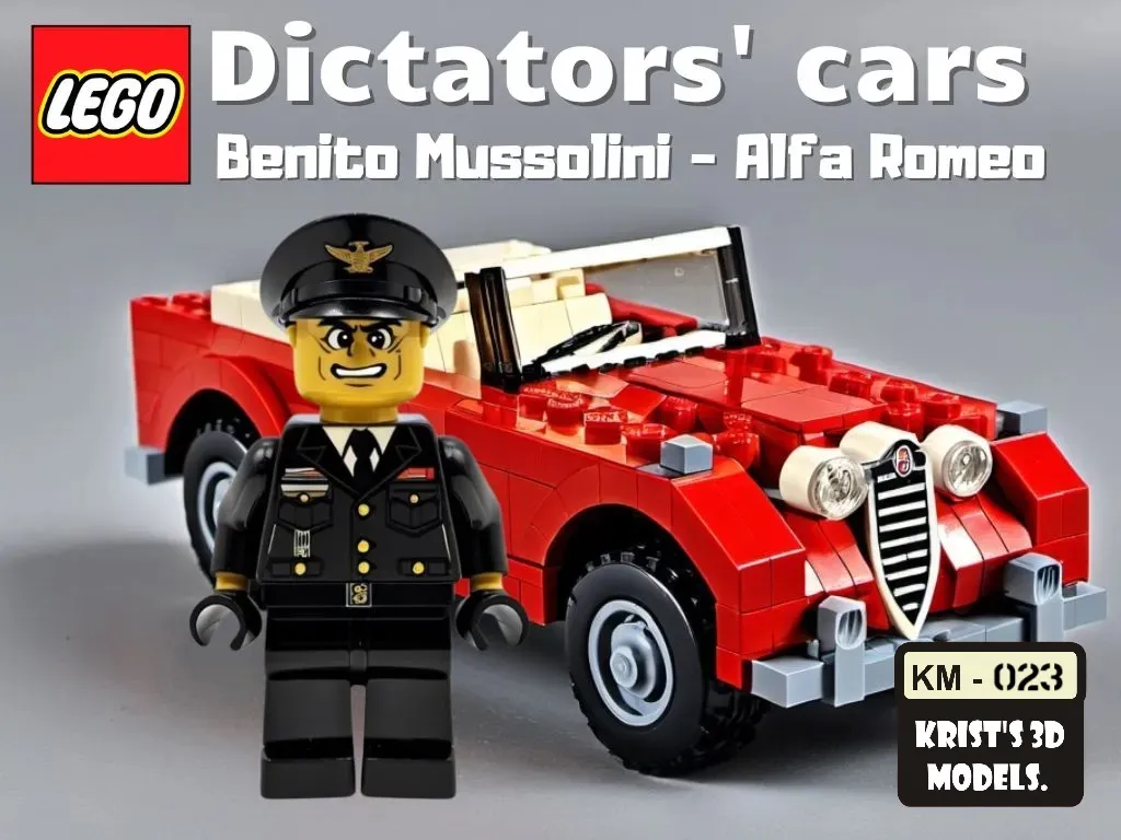 Benito Mussolini - Alfa Romeo by Mgr. Pavel Krist | Download free STL ...