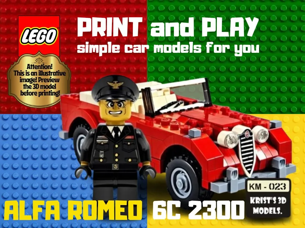 Benito Mussolini - Alfa Romeo by Mgr. Pavel Krist | Download free STL ...