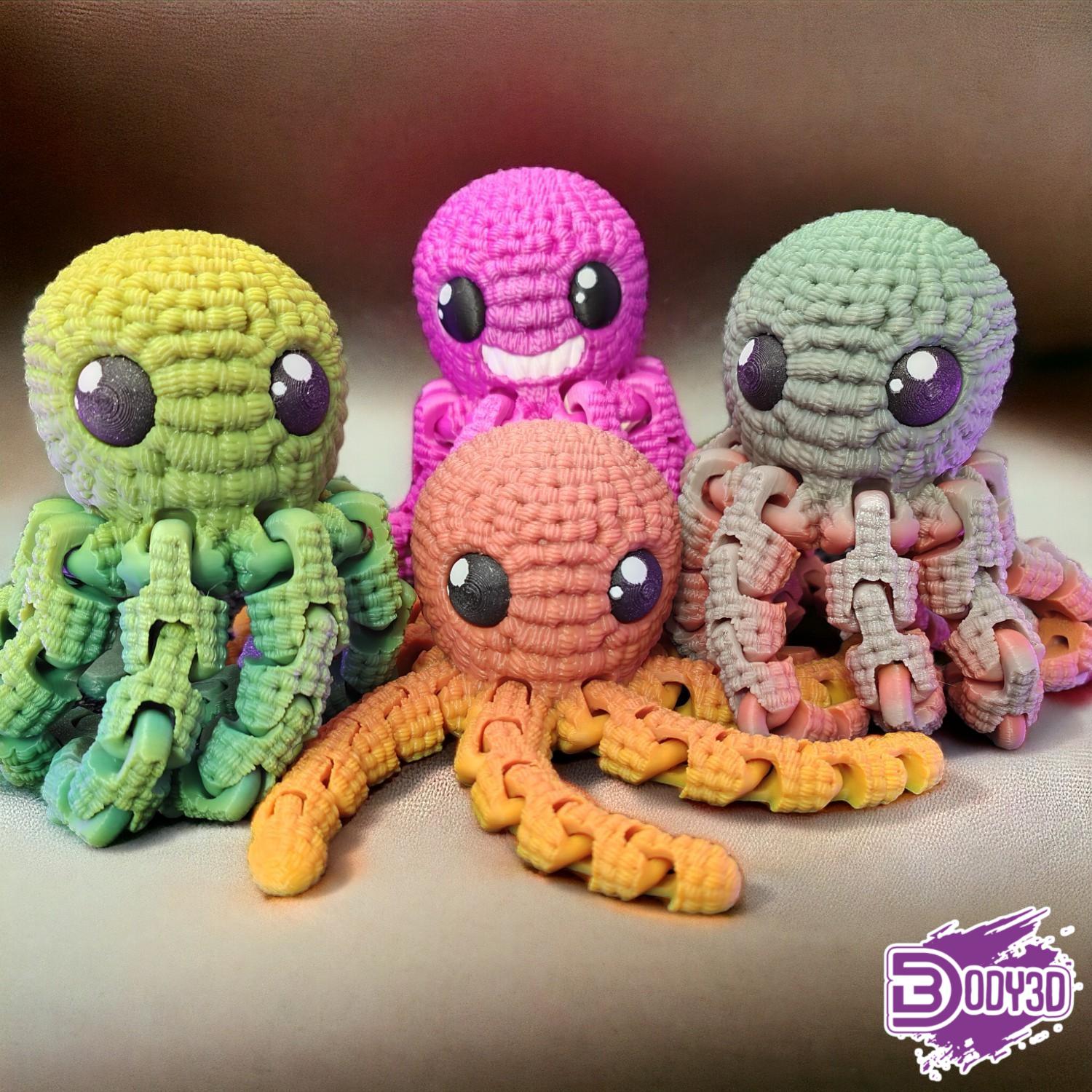 Octopus Plush by BODY3D | Printables Store