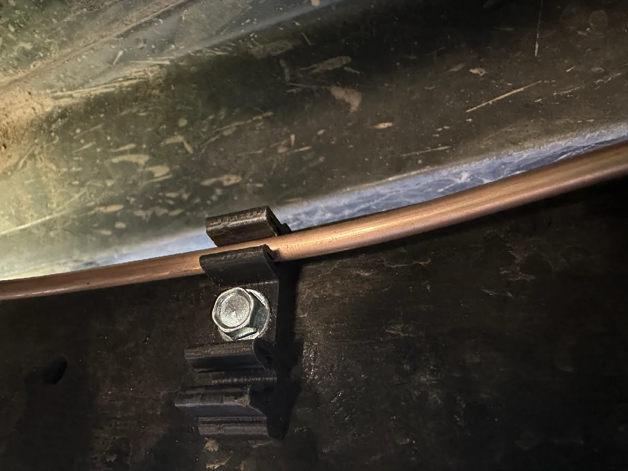 Brake line mount 3/16 by Morpheoso | Download free STL model ...