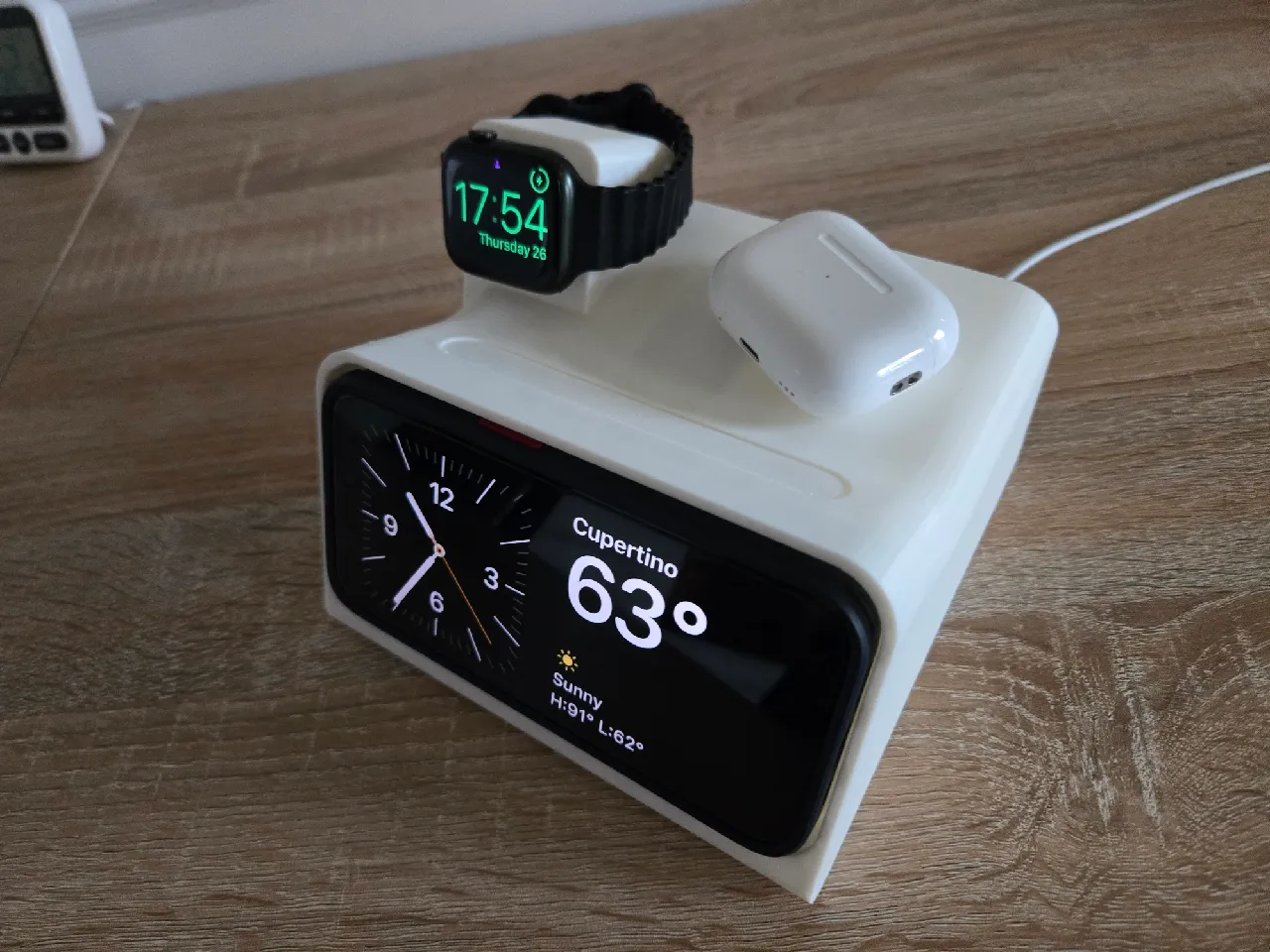 Case-Friendly iPhone Standby Dock with Watch Charger! by The ...