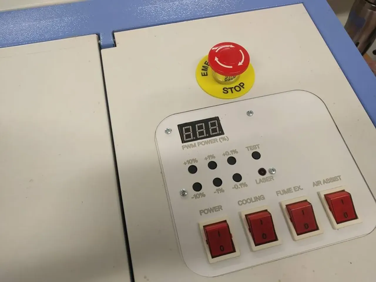 K40 laser panel by Zoid | Download free STL model | Printables.com