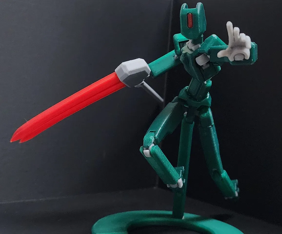 Dummy 13 Scythe by andrew gipson | Download free STL model | Printables.com