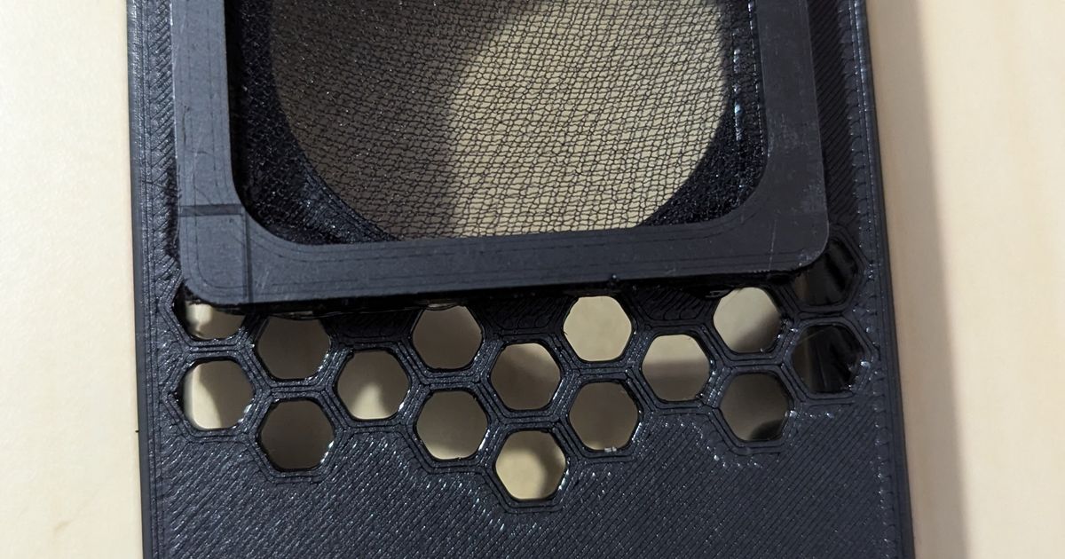 40mm Fan Filter por edmar | Descargar modelo STL gratuito | Printables.com