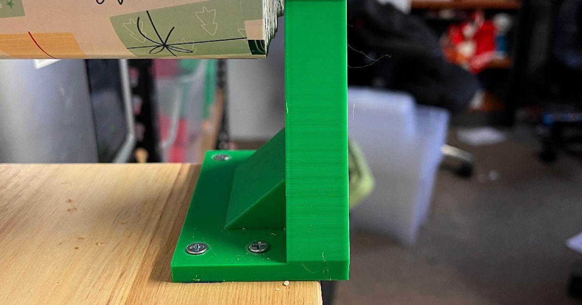 Wrapping paper roll bracket by MetallaCaine | Download free STL model ...