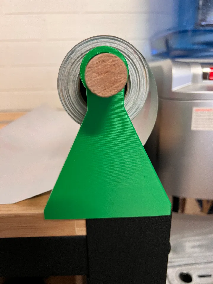 Wrapping paper roll bracket by MetallaCaine | Download free STL model ...