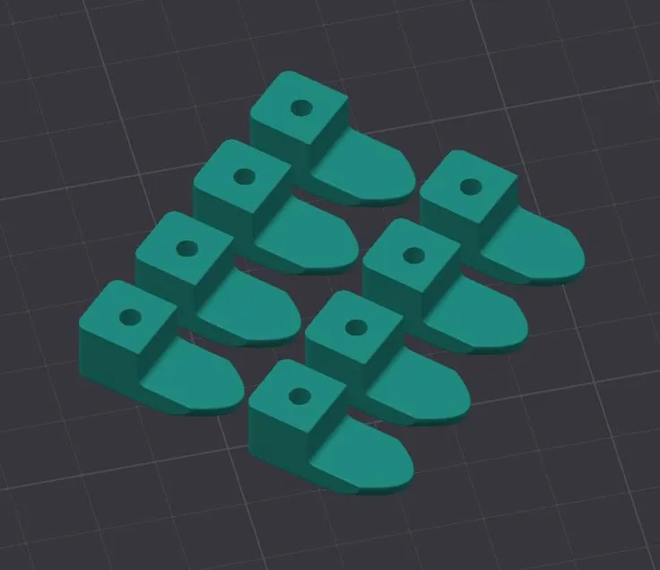 Wall Mounting Retention Tabs (for Boards, Mirrors, etc.) by Layer ...