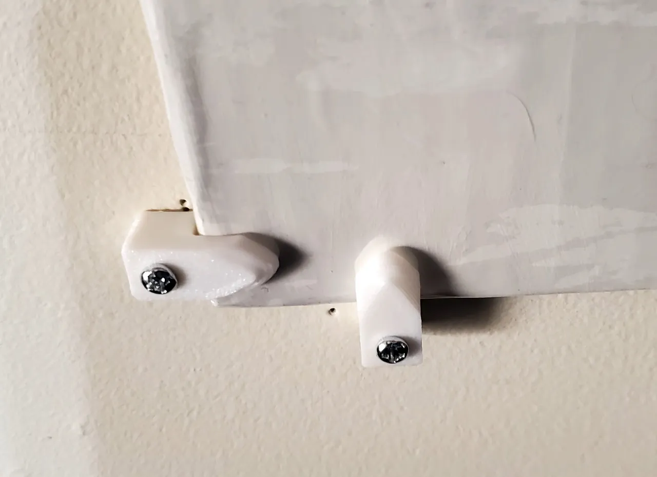 Wall Mounting Retention Tabs (for Boards, Mirrors, etc.) by Layer ...