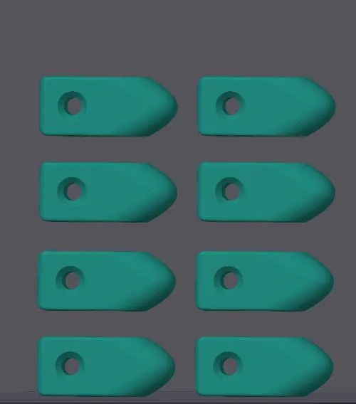 Wall Mounting Retention Tabs (for Boards, Mirrors, etc.) by Layer ...