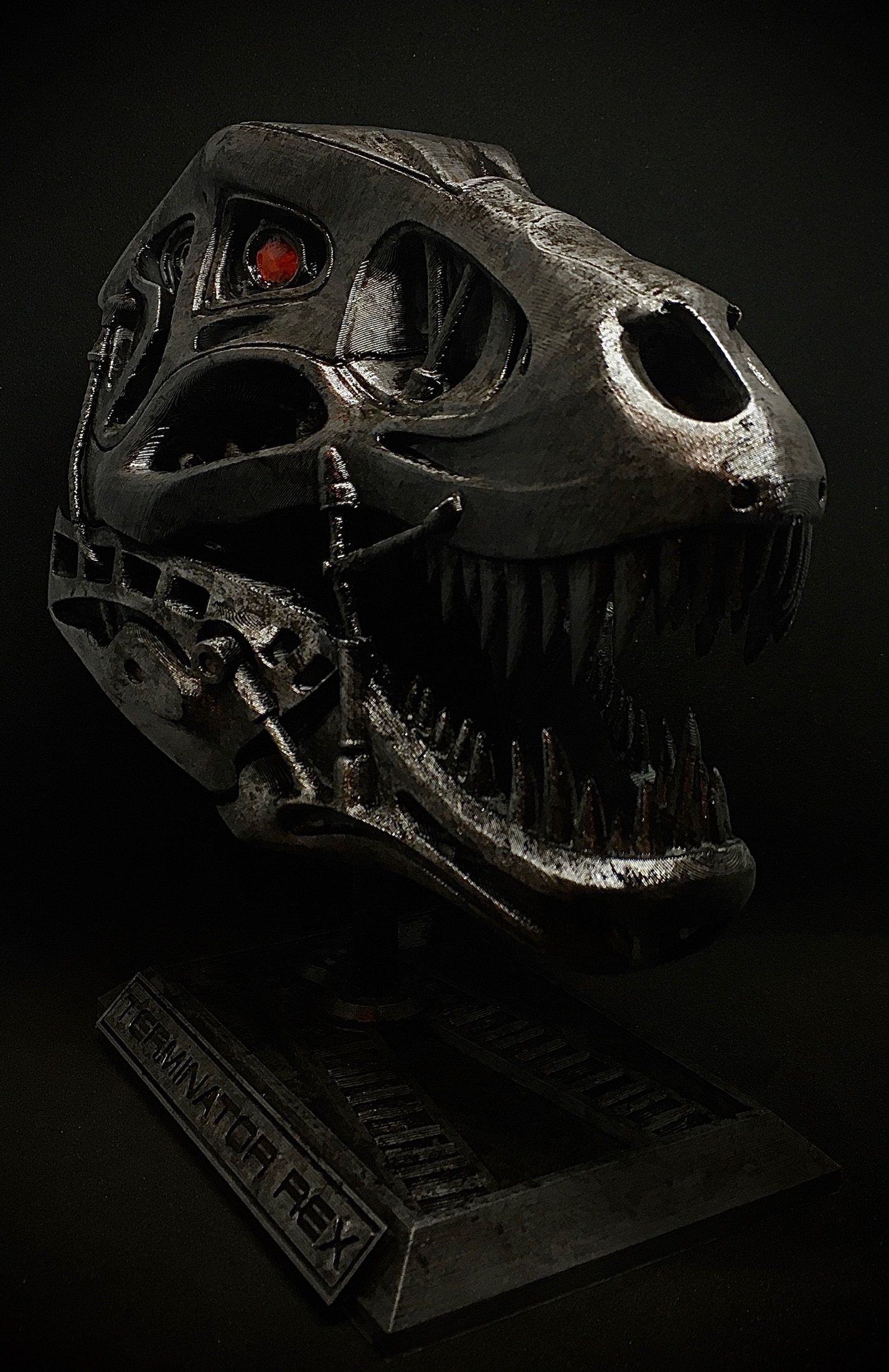 Worthy base stand for Terminator Rex model by La Robottega | Download ...