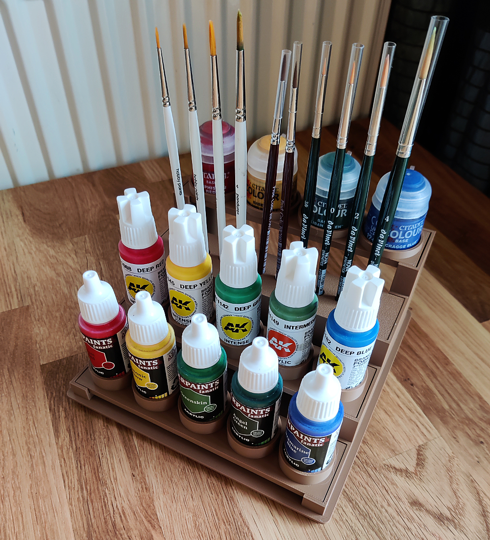 Gridfinity modular paint station por BowlingShirtKen | Descargar modelo ...