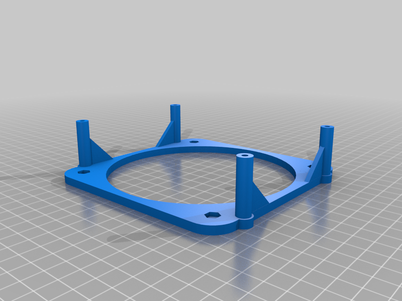 BTT Octopus and SKR Pro 1.2 DIN support with 120 fan V2 by Hohyss ...