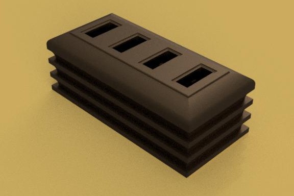 USB Drive Holder by Tiger Labs SG | Download free STL model ...