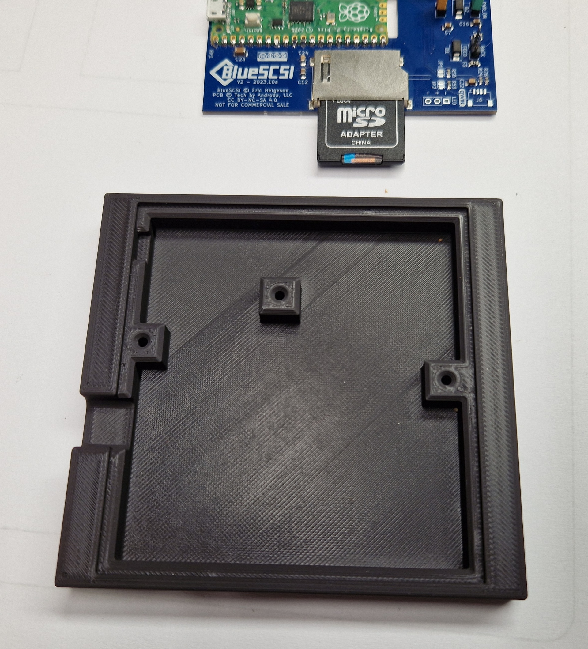 BlueSCSI v2 2023.10a HDD mounting bracket by DavidK | Download free STL ...
