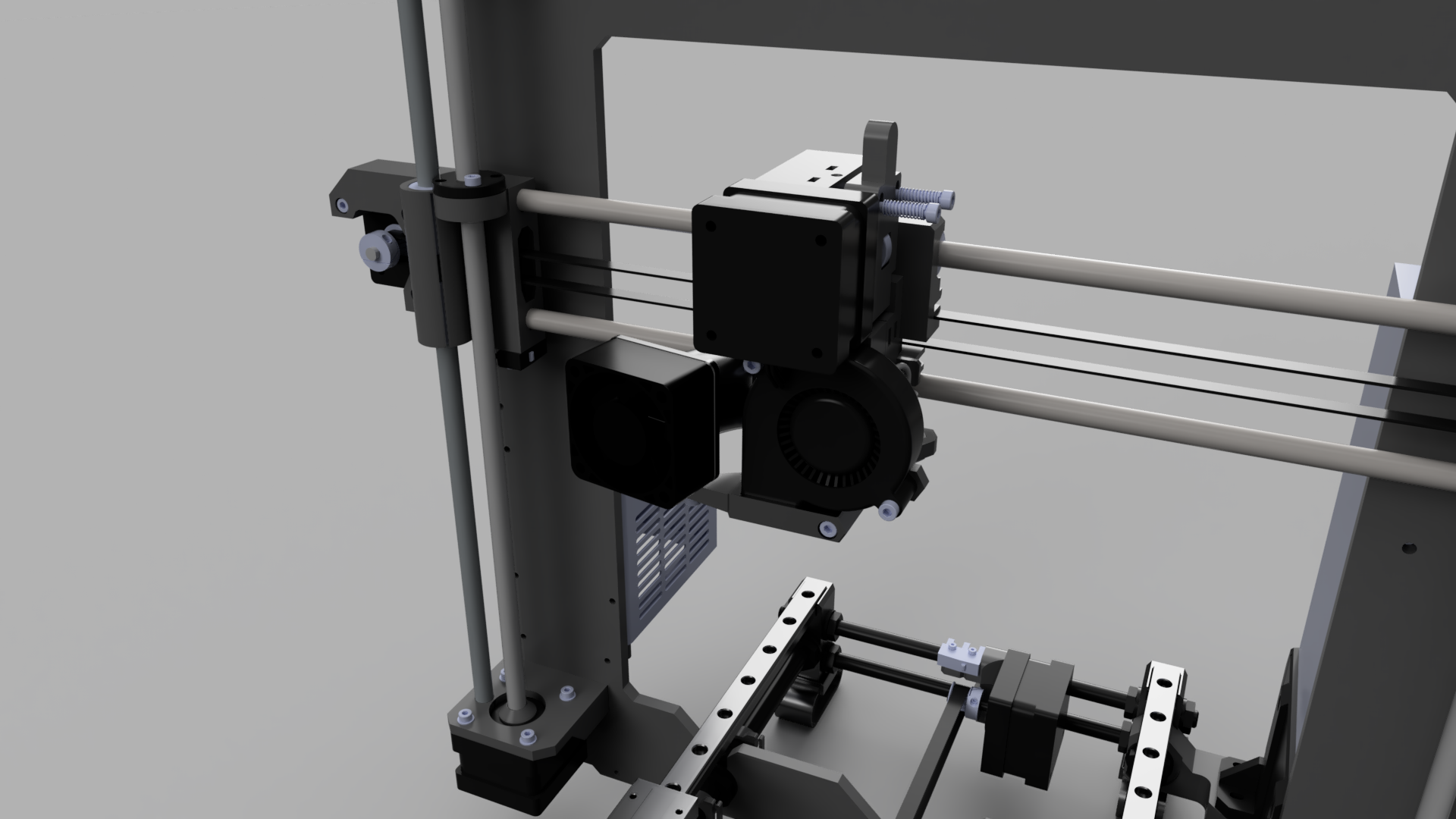 Prusa MK2/S Hotend fan adapter for 4020/4010 fan by Jens Aitola ...