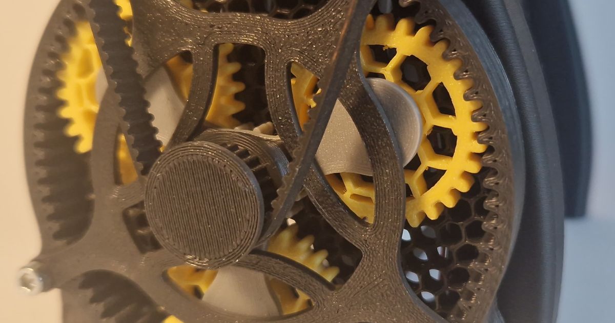 Planetary gearbox by Yeet | Download free STL model | Printables.com