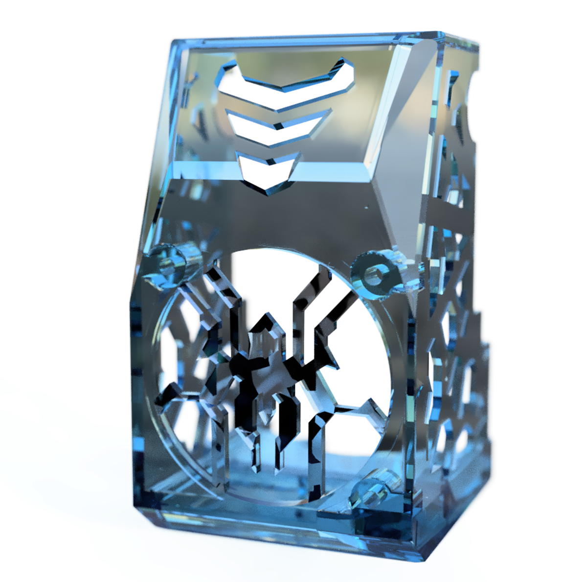 Spider fan shroud for stock Creality K1 series fan von PURCELL ...