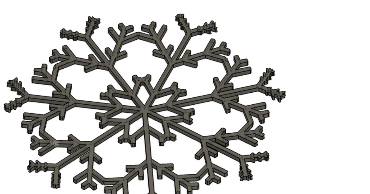 snowflake by Arka | Download free STL model | Printables.com