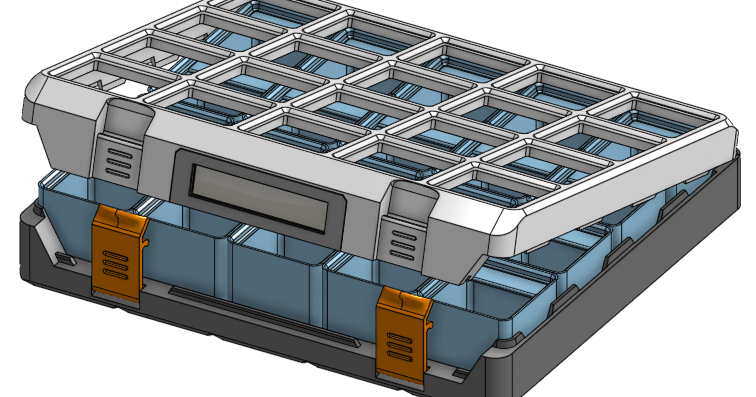 Modern Gridfinity Case - Parametric 5U version por Neppo | Descargar ...