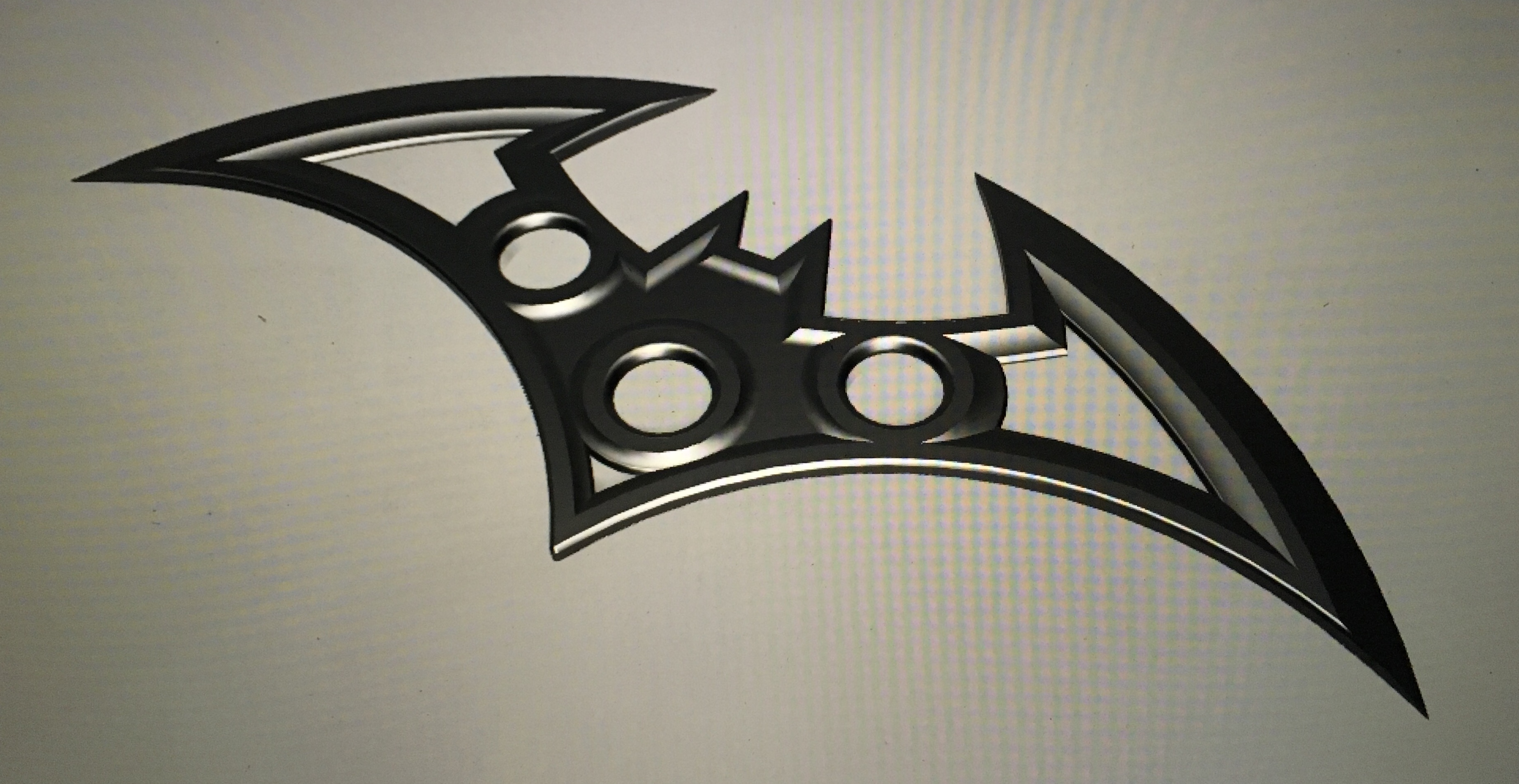 Batarang (original design) by La Robottega | Download free STL model ...