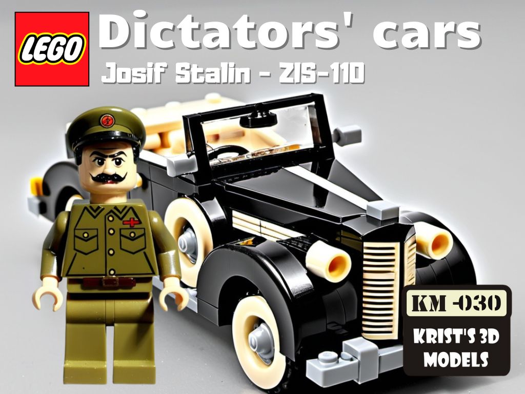 LEGO Josif Stalin - ZIS-110 by Mgr. Pavel Krist | Download free STL ...