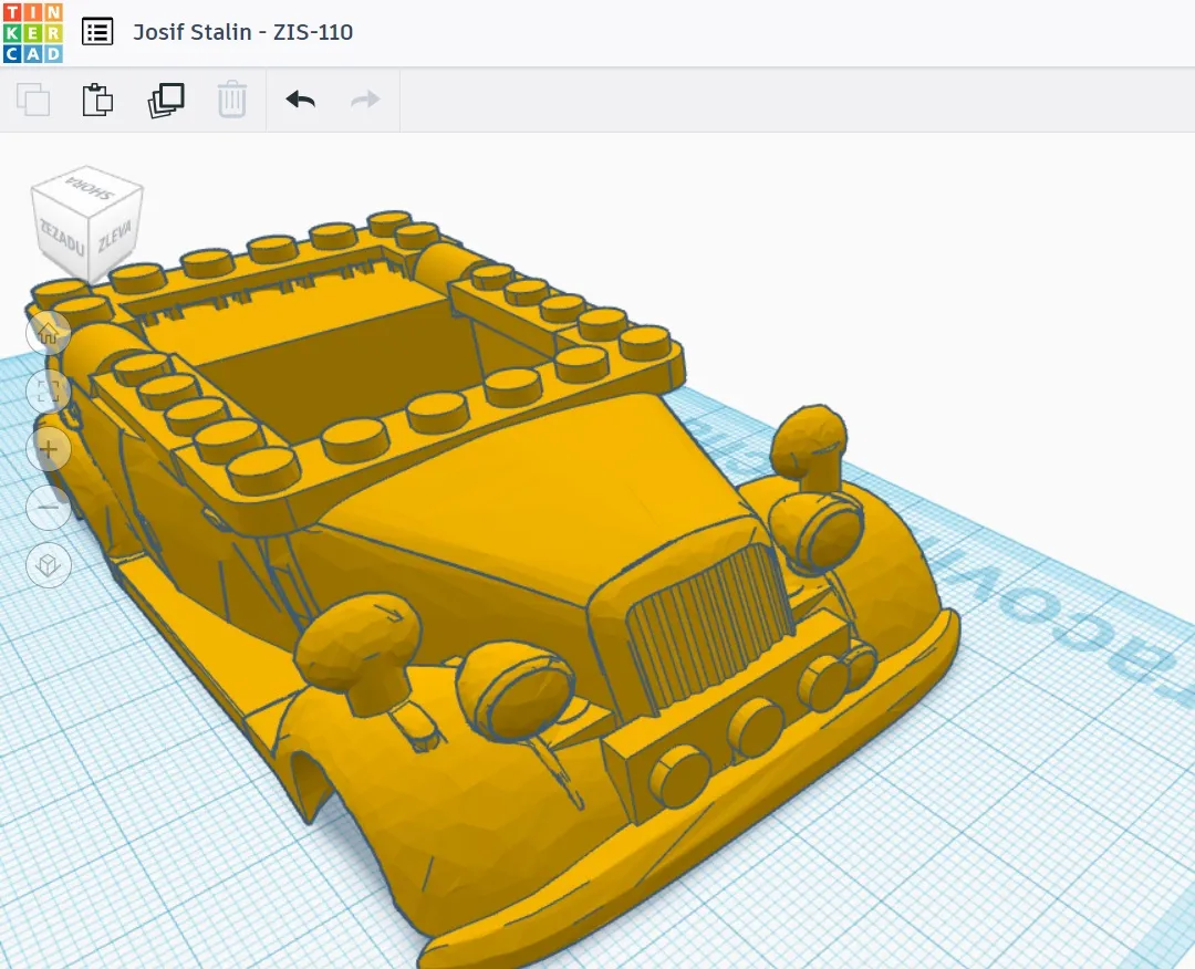 LEGO Josif Stalin - ZIS-110 by Mgr. Pavel Krist | Download free STL ...