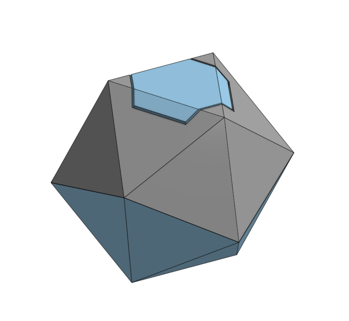 Icosahedron / Ikosaeder Single Extruder - Dual Color by lombarle ...